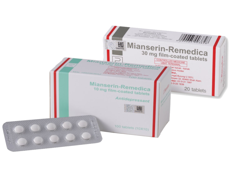 Eucogen | MIANSERIN-REMEDICA 10mg and 30mg Film-Coated Tablets